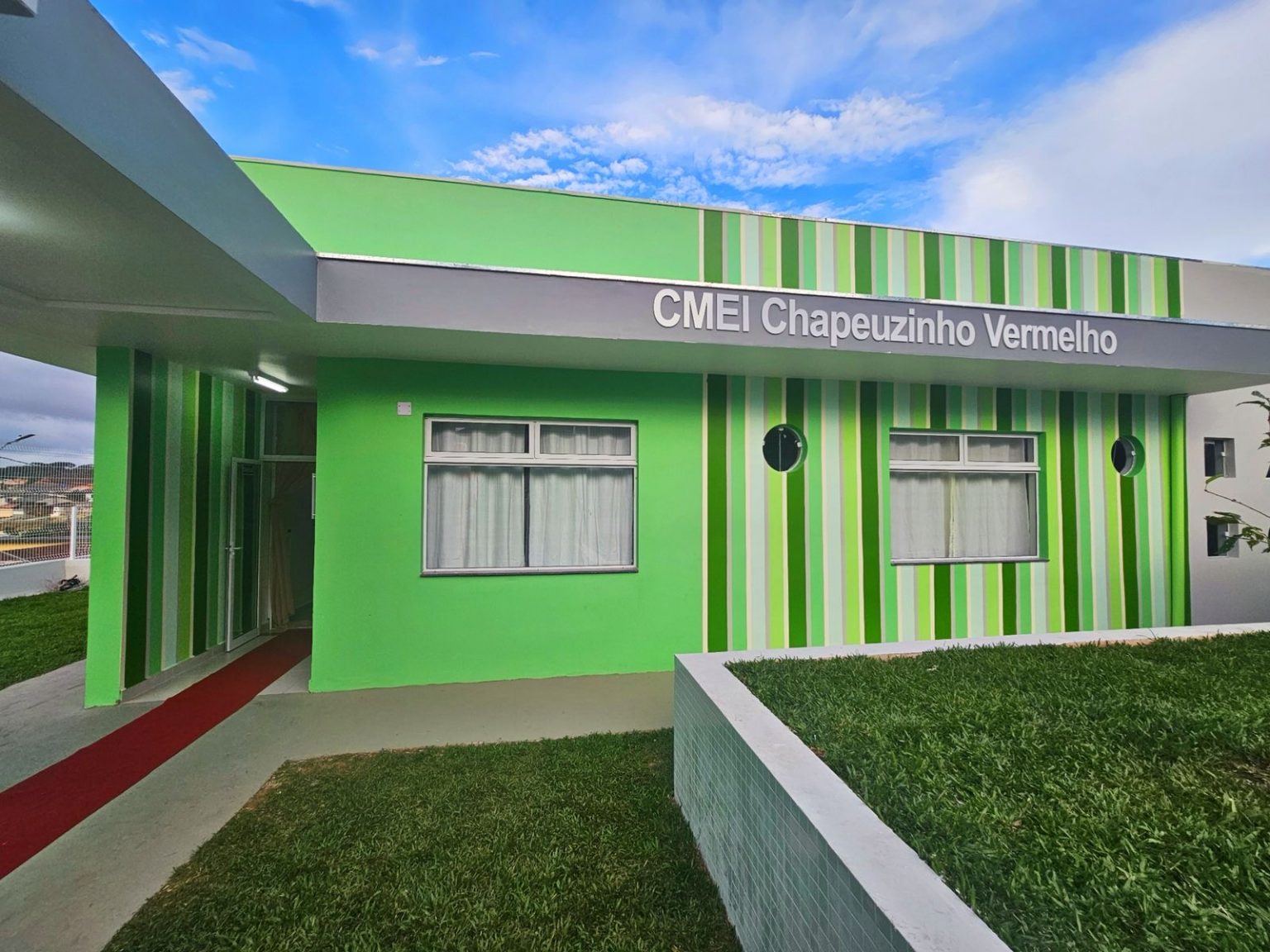 Nova estrutura do CMEI Chapeuzinho Vermelho amplia vagas e garante mais ...